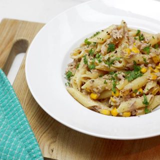 Quick and Easy Tuna Pasta ready in