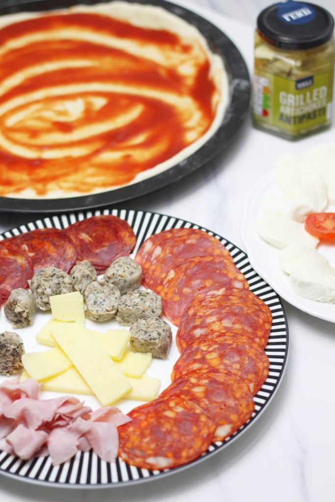 Make Your Own Pizzas - a quick no-wait dough recipe
