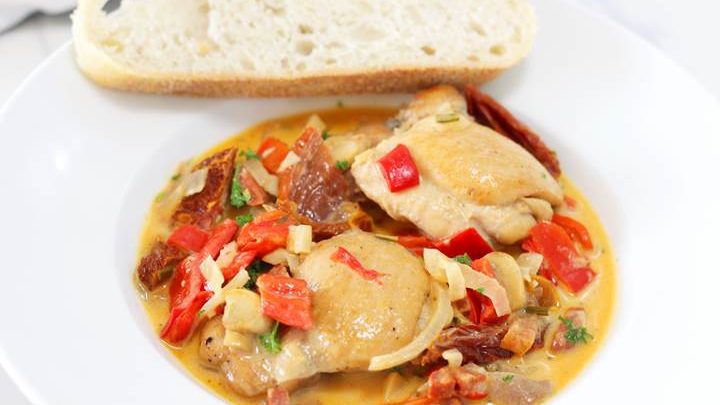 Spanish Chicken Casserole - the taste of the Mediteranean