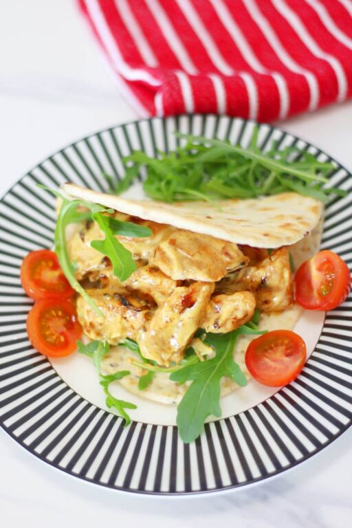 Chicken Curry Sandwich - ready in less than 15 minutes