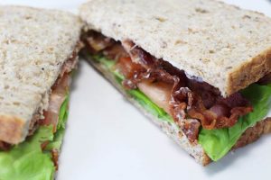 Ultimate BLT - Bacon Lettuce & Tomato Sandwich. Delicious!