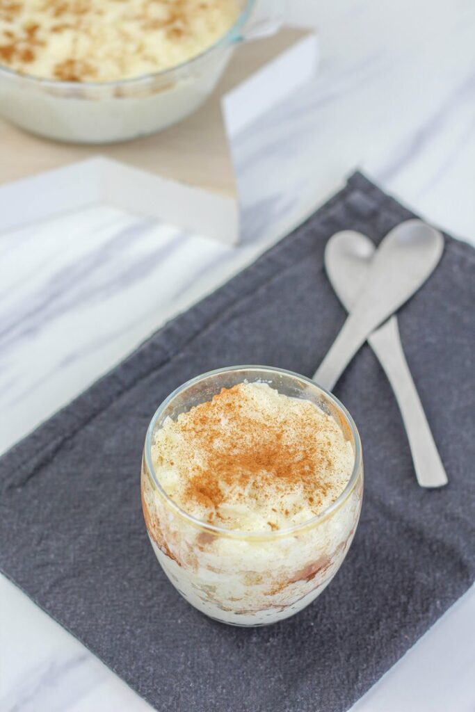 Cinnamon Rice Pudding - made with coconut and cinnamon!