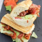 Ultimate BLT - Bacon Lettuce & Tomato Sandwich. Delicious!