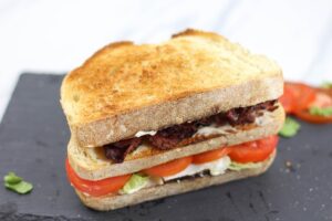 Ultimate BLT - Bacon Lettuce & Tomato Sandwich. Delicious!