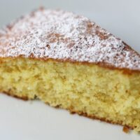 Butter Sponge Cake Recipe - a light & fluffy English sponge cake