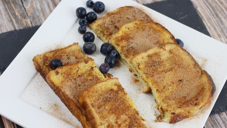 Cinnamon Bread French Toast - the sweet way to enjoy French toast