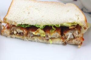 Fish Stick Sandwich - a quick and easy snack the kids will love!!