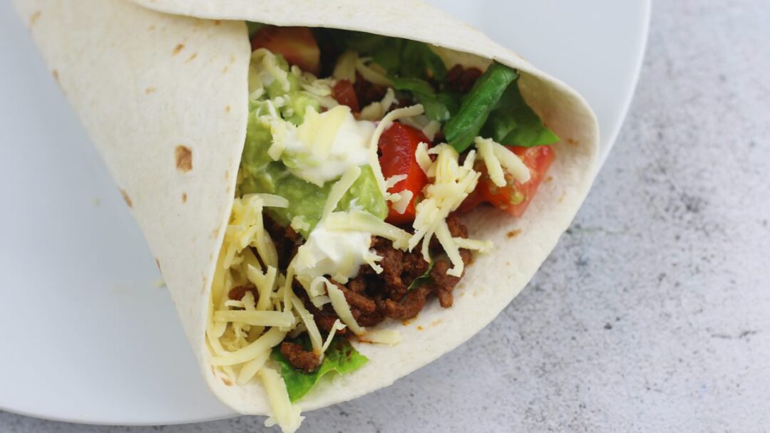 Taco Wraps - the best way to eat Tacos - easier to eat!