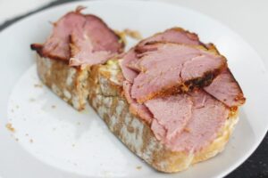 Ham on Toast - a delicious breakfast treat to set you up for the day!