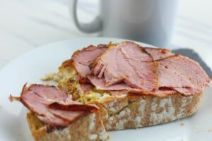 Ham on Toast - a delicious breakfast treat to set you up for the day!