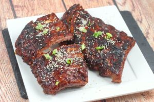 Korean Pork Ribs - a fall-off-the-bone tasty snack or main meal