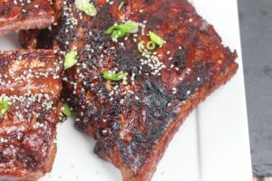 Korean Pork Ribs - a fall-off-the-bone tasty snack or main meal