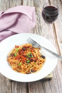 Italian Pasta With Anchovies - quick and easy with the taste of Italy