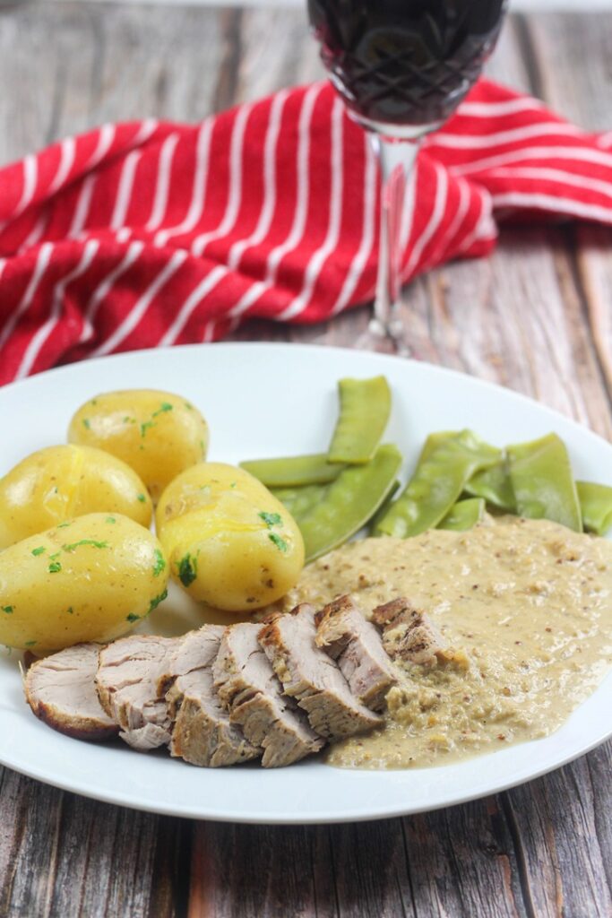 Normandy Style Pork Dish - tenderloin with a creamy cider sauce
