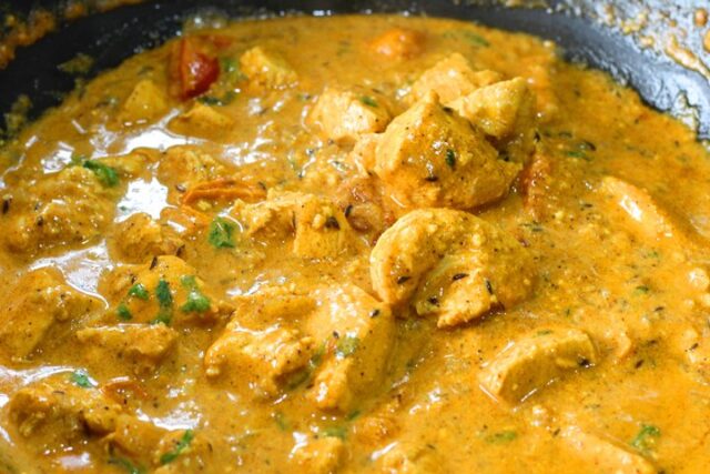 Murgh Masala - Spicy Chicken Curry in a delicious creamy sauce
