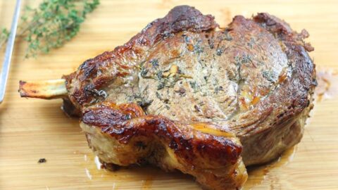 Irish Rib Roast on the Bone - Roasting Prime Rib in the oven