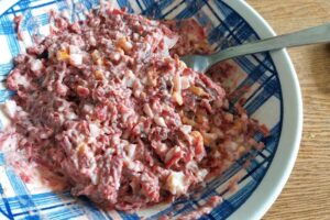 Ukrainian Beet Salad - a hearty side dish, starter or snack