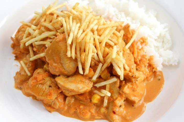 Brazilian Stroganoff - an authentic chicken breast Stroganoff