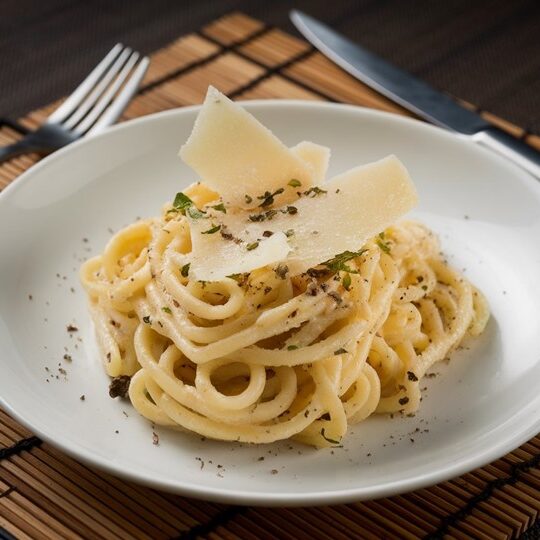 Truffle Pasta - quick, easy and super tasty!
