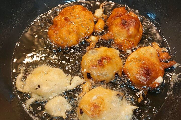Dutch Oliebollen - a traditional New Year's Treat