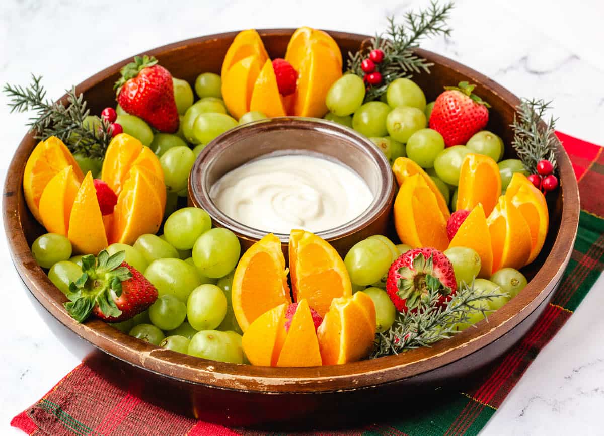 Christmas Fruit Platter